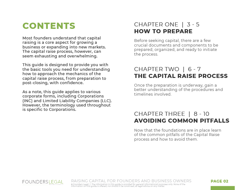 Capital Raising for Fast-growing Companies Guide