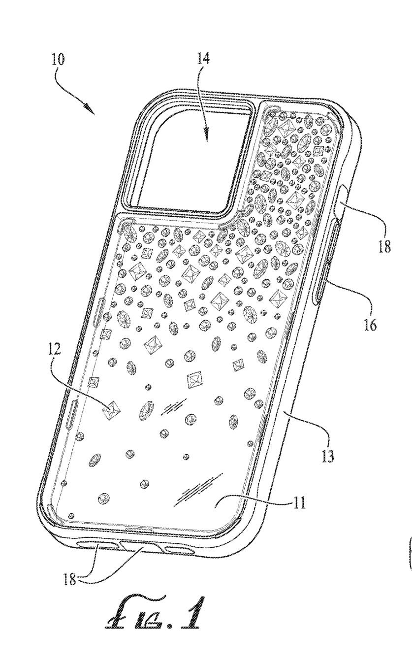 Interesting Patents | Smartphone Case Creates Illusion of Embedded Gems ...